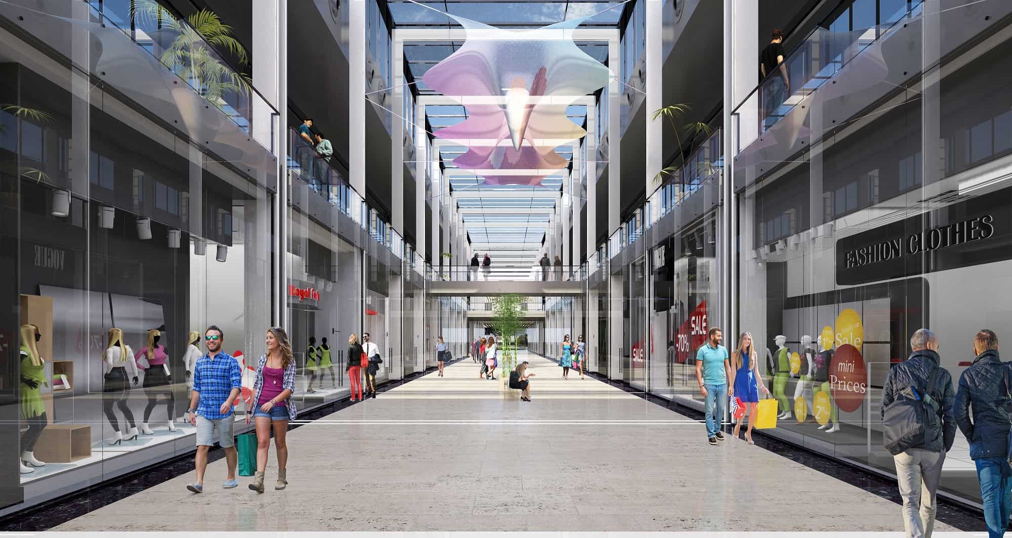 Skopje East Gate Mall, the largest shopping mall in the region, opens ...